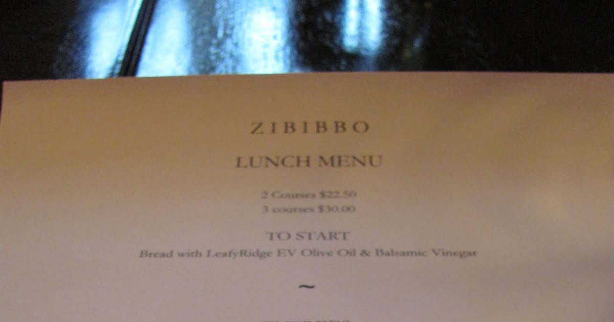 Mrs Cake: Lunch at Zibibbo