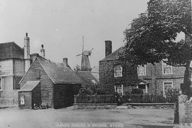 Notes from Kent's Hoo Peninsula: Then & Now - Old Forge House, Lower Stoke