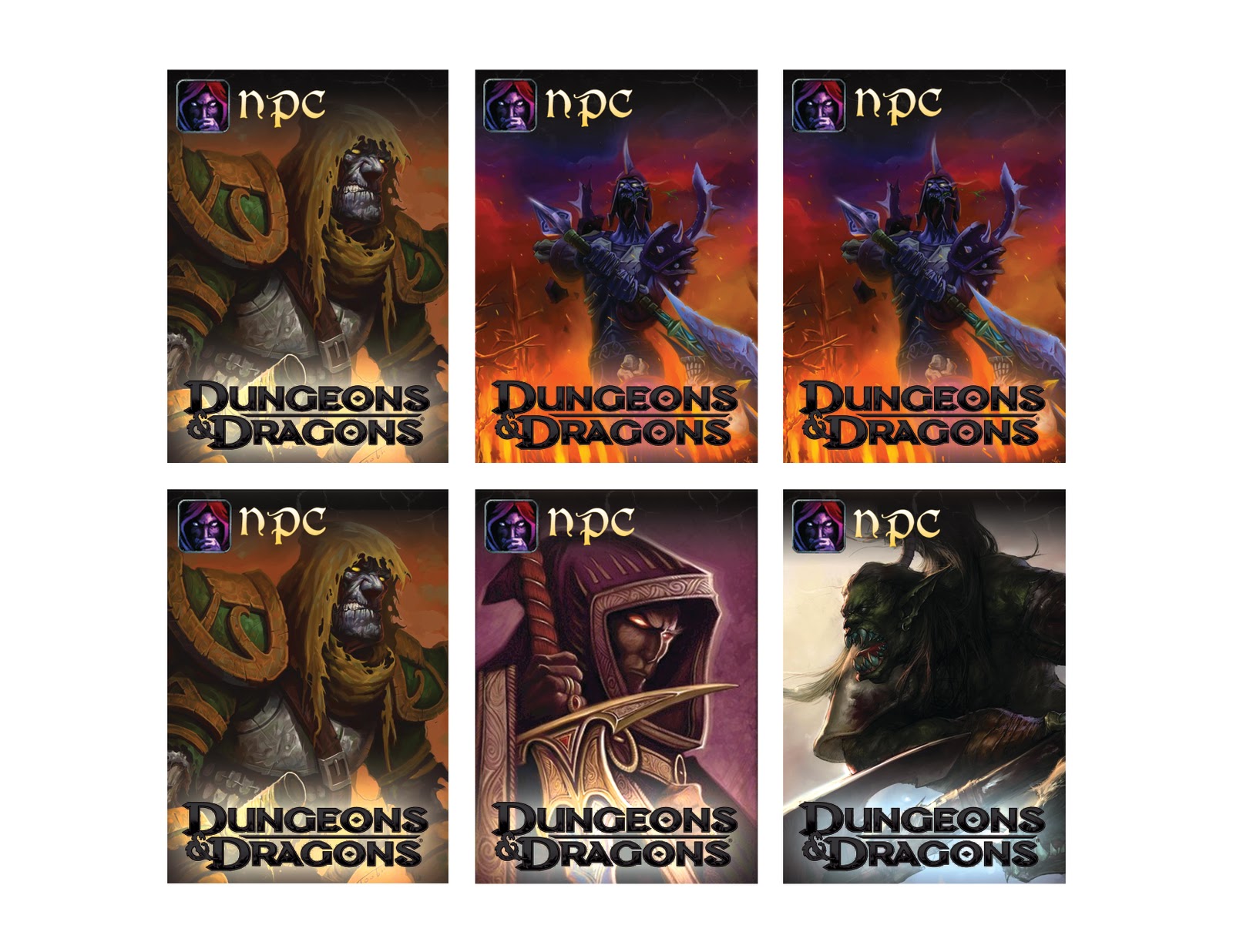 Stu's RPG Toolbox: D&D Initiative Cards