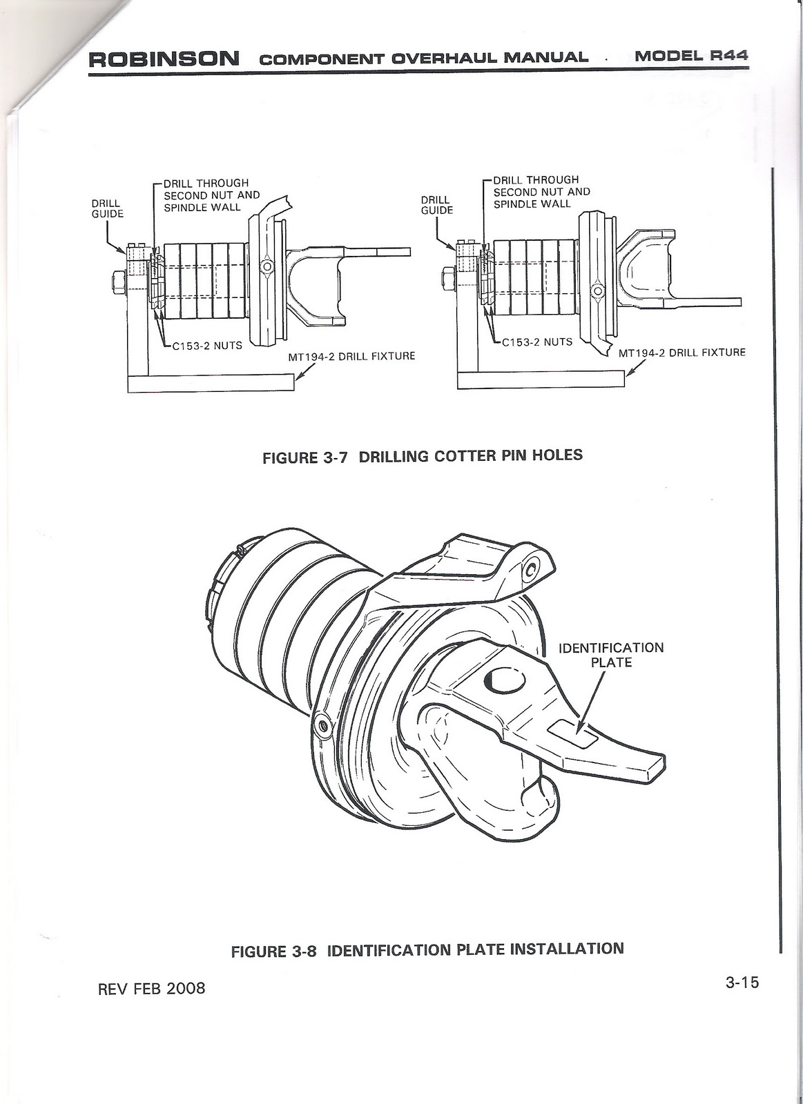 Drawings Robinson R44 helicopter