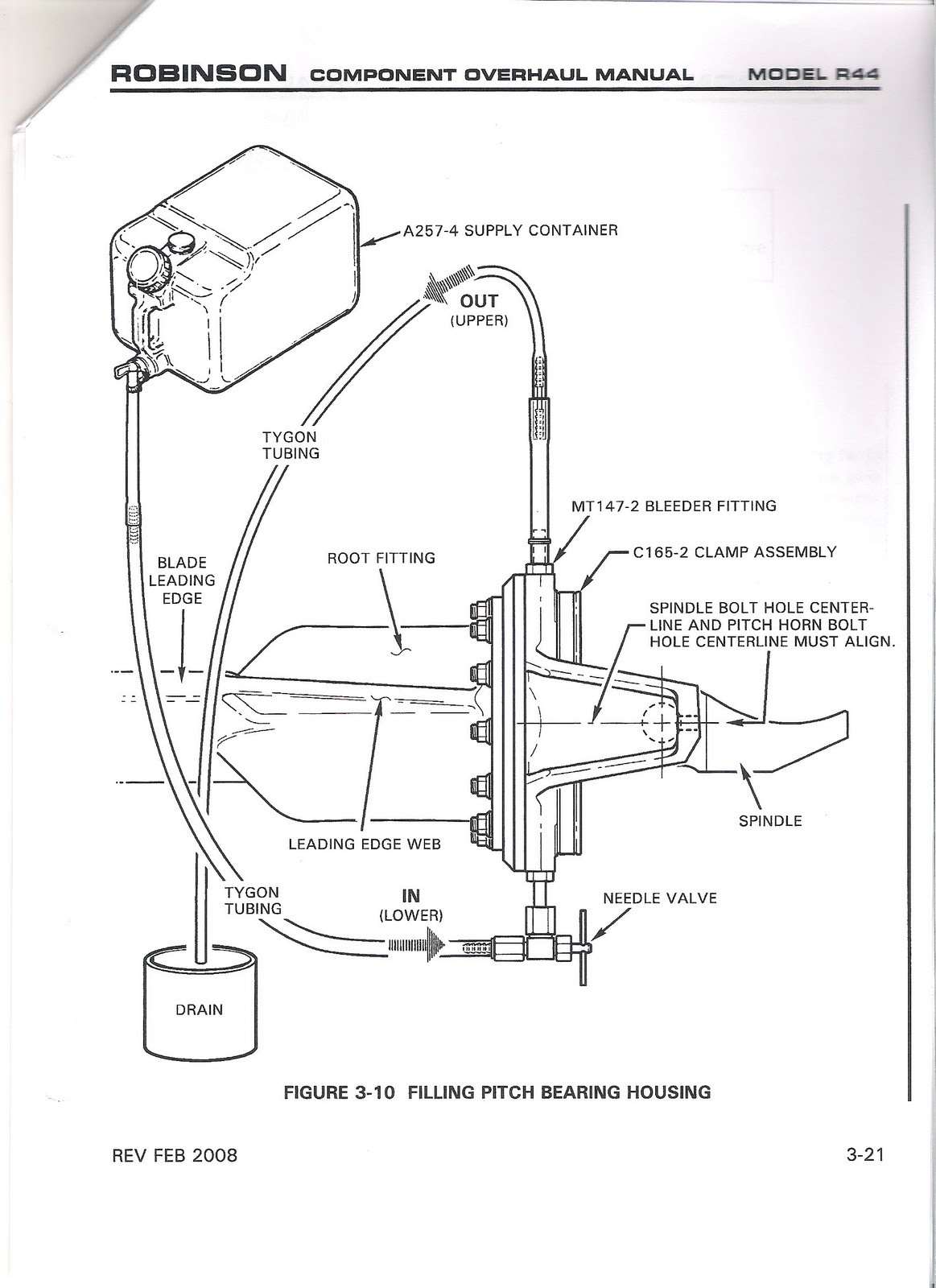 Drawings Robinson R44 helicopter