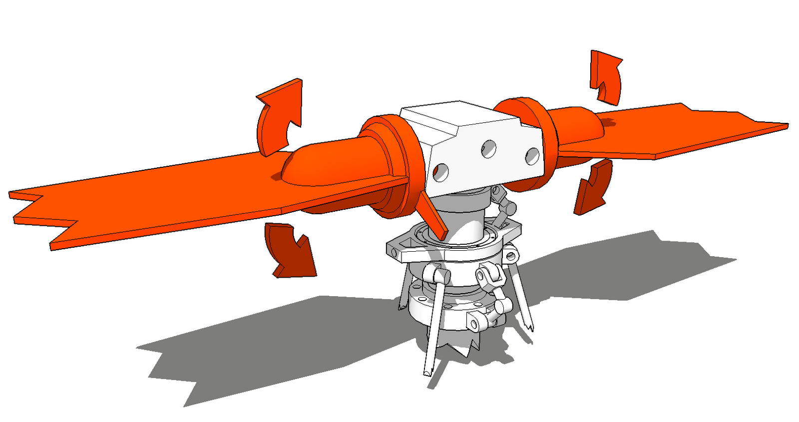 Swashplate Mechanism Of The R44 swashplate-mechanism-of-the-r44