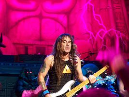 Bassist: Steve harris(iron Maiden)