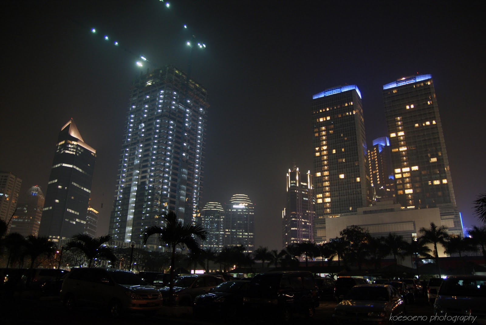 Bike and Click: SCBD at night