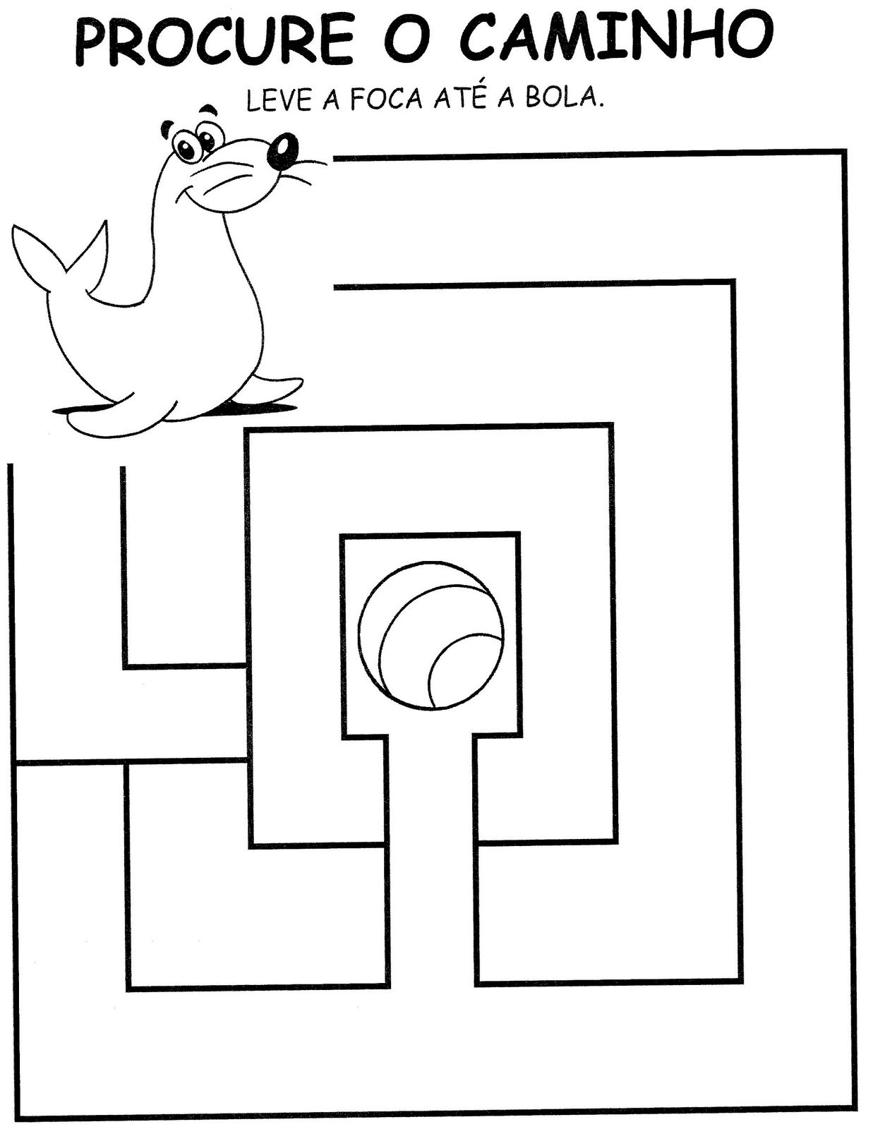 ARTE COM QUIANE - Paps e Moldes de Artesanato : Labirintos para crianças