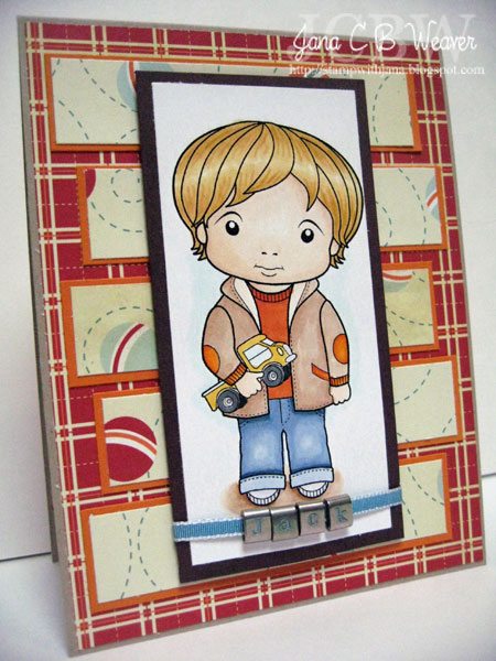 Jana's Creative Pursuits in Stamping: Introducing NEW Luka stamp!