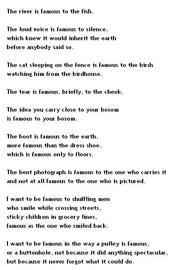 Meaningful Poems By Famous Poets