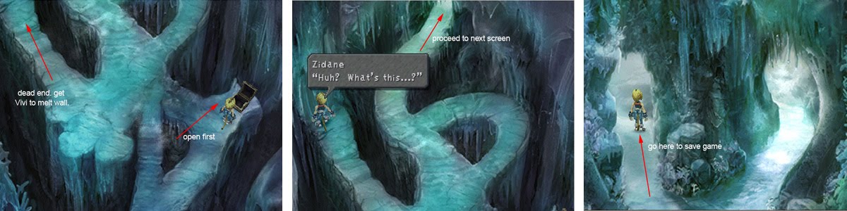 Walkthrough Final Fantasy 9: (3) Evil Forest, Mist Continent, Ice Cavern