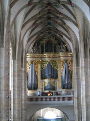 PIPE ORGANS: 1714 Silbermann organ, Dom St. Marien, Freiberg, Saxony ...