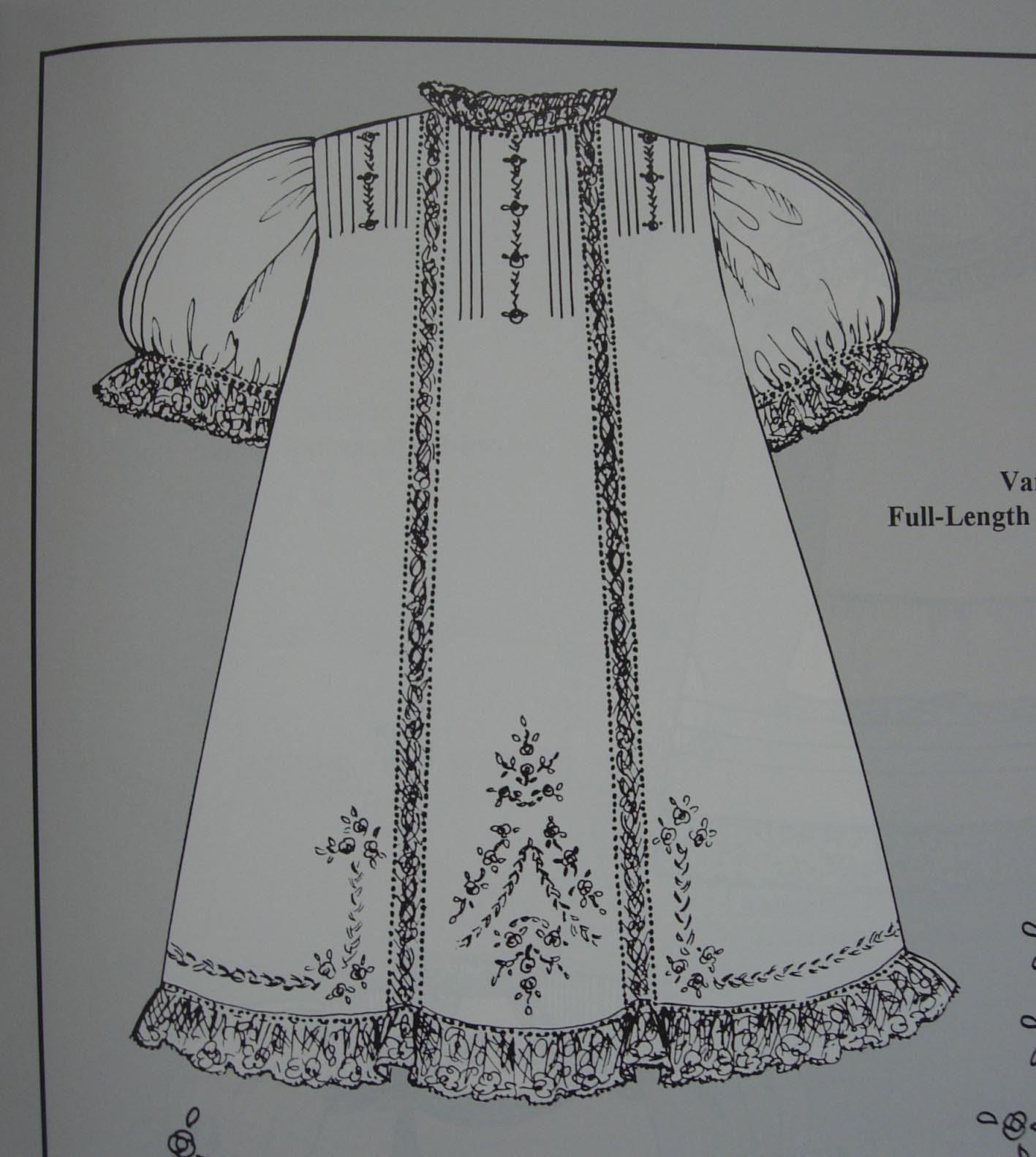 Bear, Dolly and Moi: Heirloom baby dress