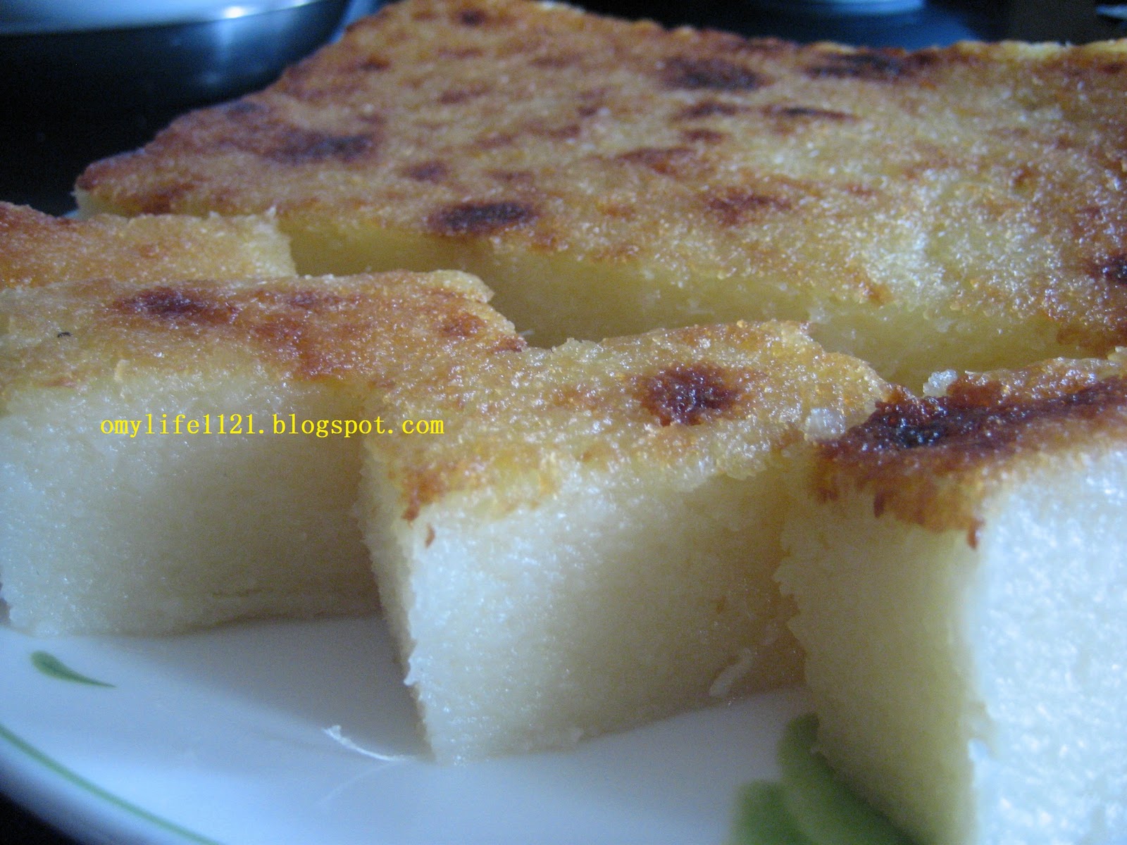 omylife - 我生活，我煮意: 香烤木薯糕 - Kueh Bengka Ubi Kayu