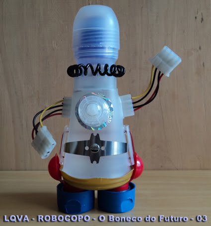 Lixo Que Vira Arte: Joba Tridente - Reciclagem: Copo Plástico vira RoboCopo