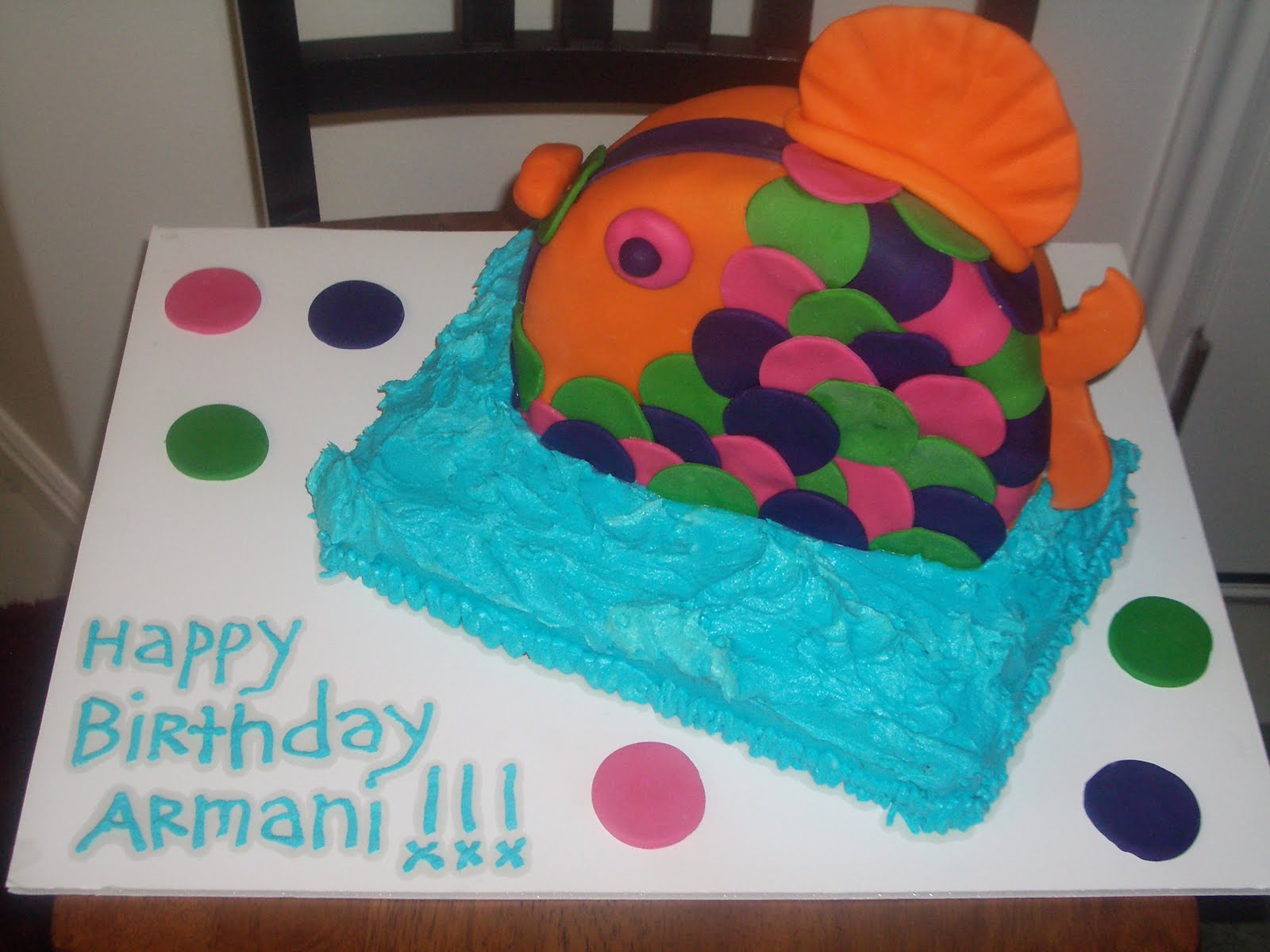 Stephie's Cakes: Armani's Cake