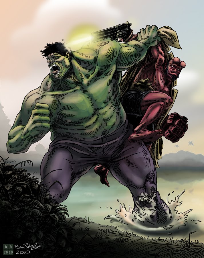 Foro de Cine - SF2º Torneo Hulk vs. Hellboy - Papelera