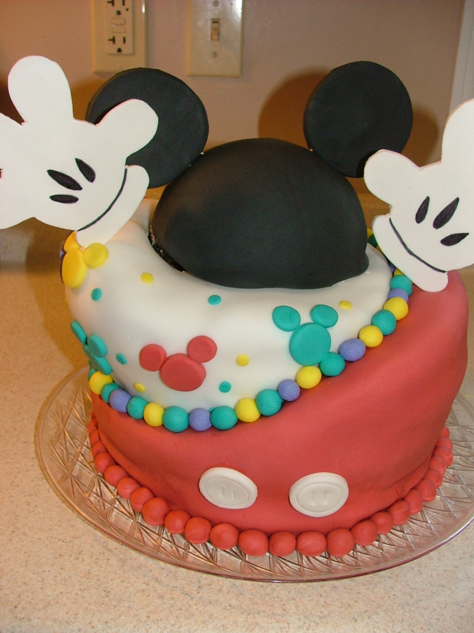 Sugar Fairy Treats & Sweets: Mickey Mouse Topsy Turvy!