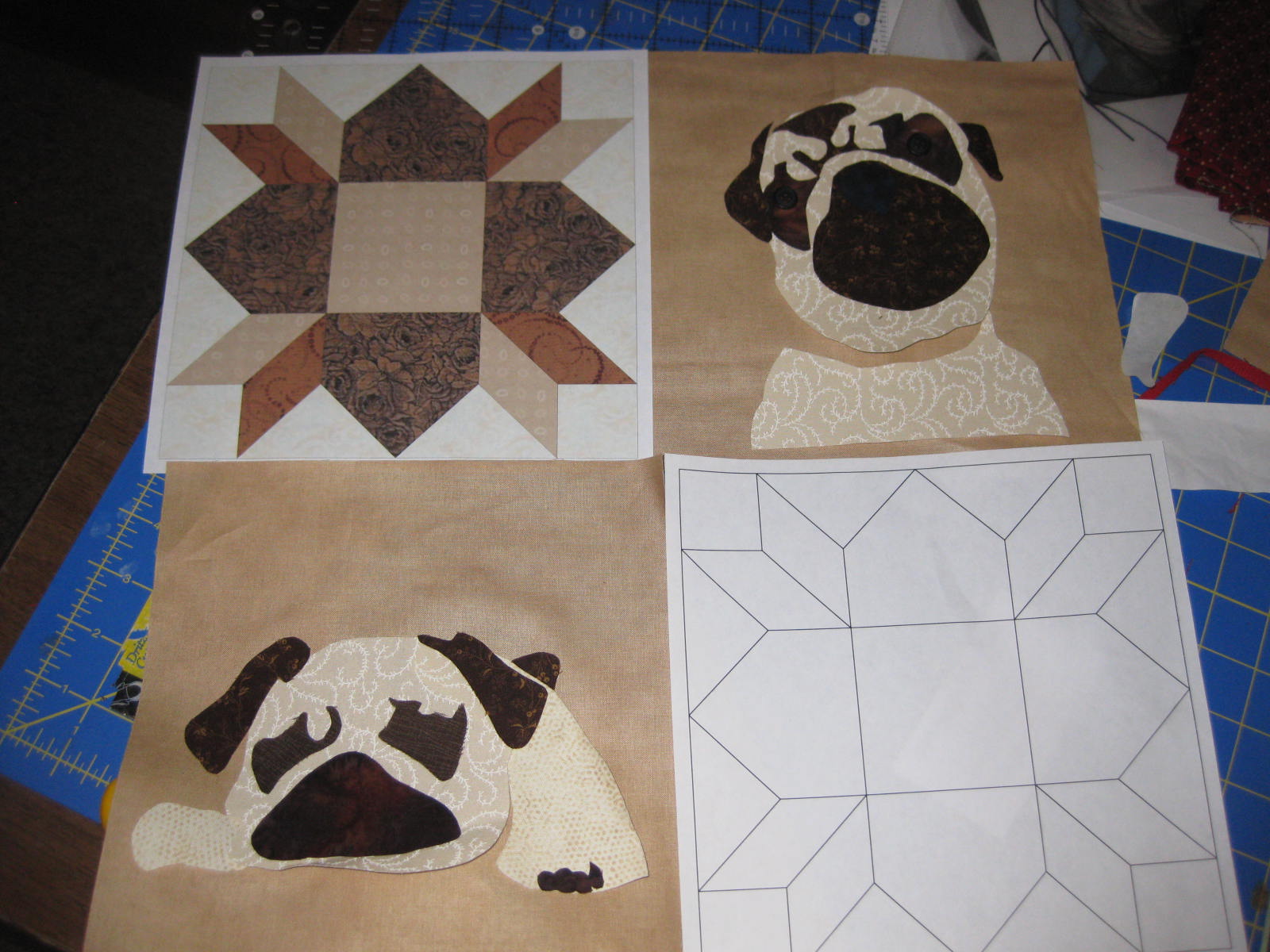 Pug Quilt Pattern at Kate Gates blog
