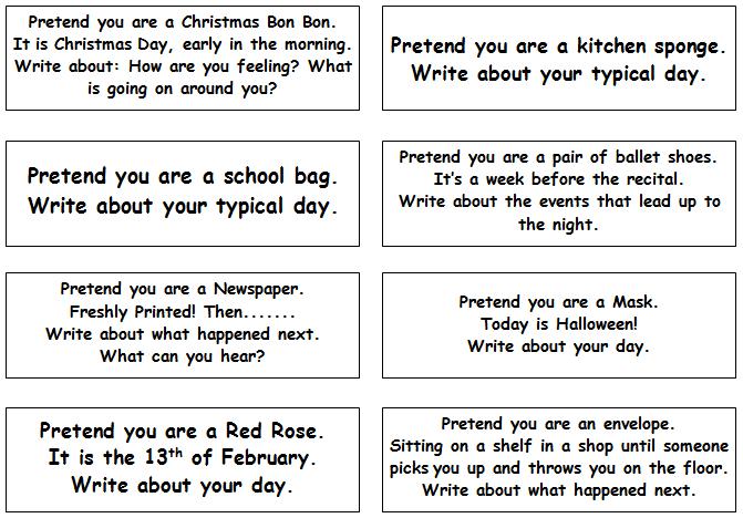 A Teacher's Helping Hand!!: Story Writing Prompts