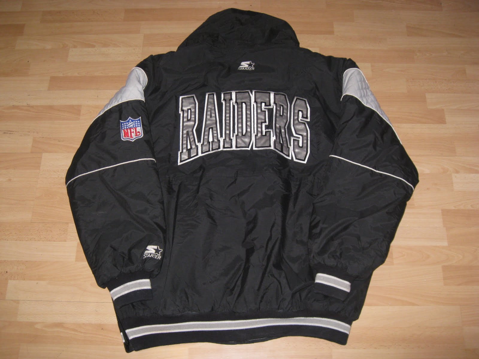 Virgil's Blog: LA Raiders Jacket x Starter