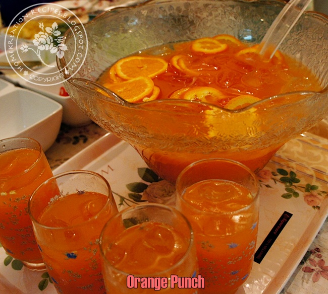 HomeKreation - Kitchen Corner: Orange Punch