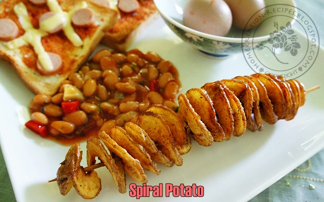 HomeKreation - Kitchen Corner: Spiral Potato
