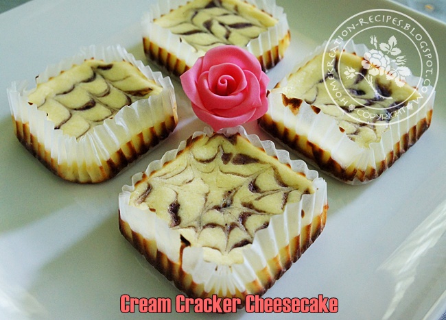 HomeKreation - Kitchen Corner: Cream Cracker Cheesecake