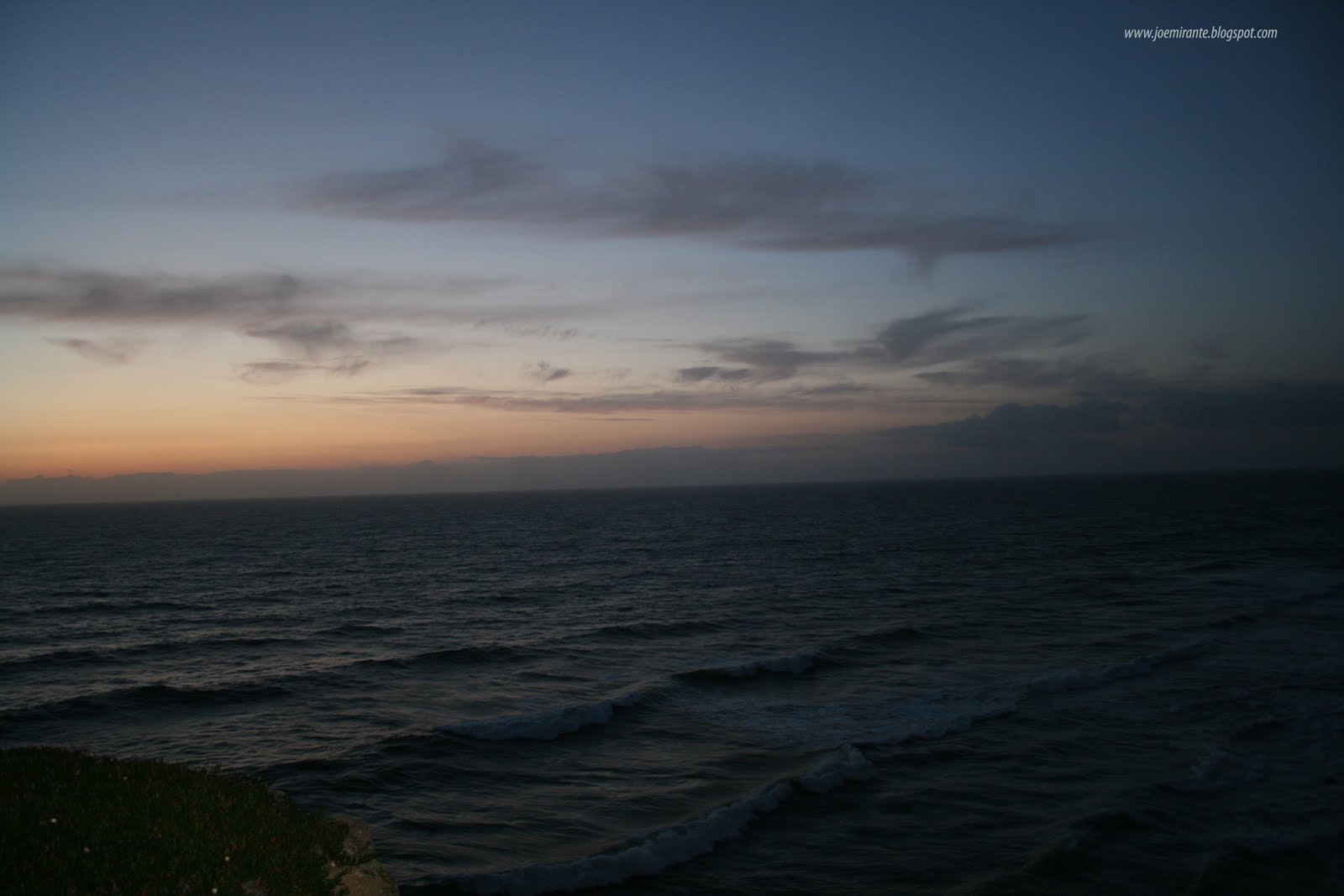 Cenas do dia-a-dia: Azenhas do Mar á noite - 06/Junh 2010