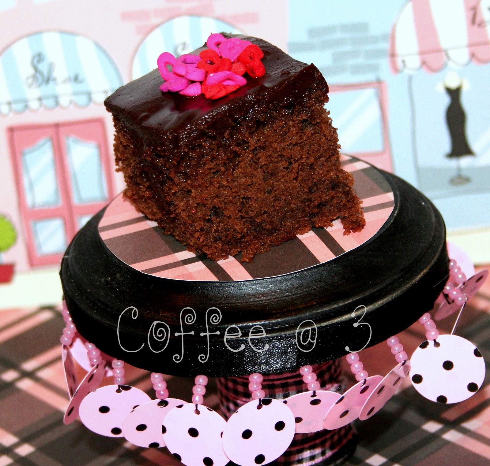 Coffee @ 3: Outrageous Chocolate Brownie recipe