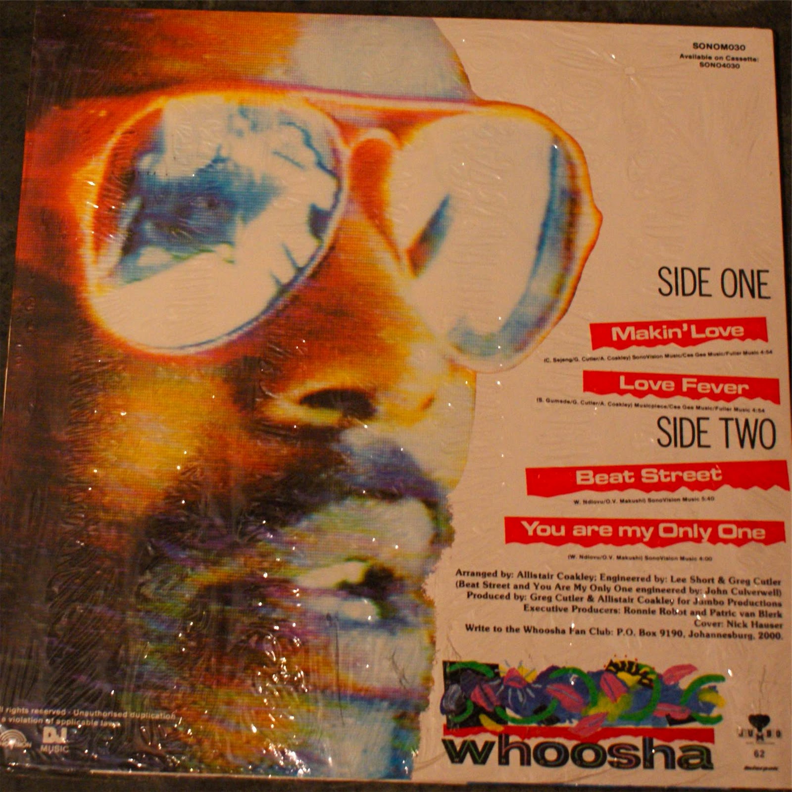 Afro-Synth: WHOOSHA - Beat Street (12") (1985)
