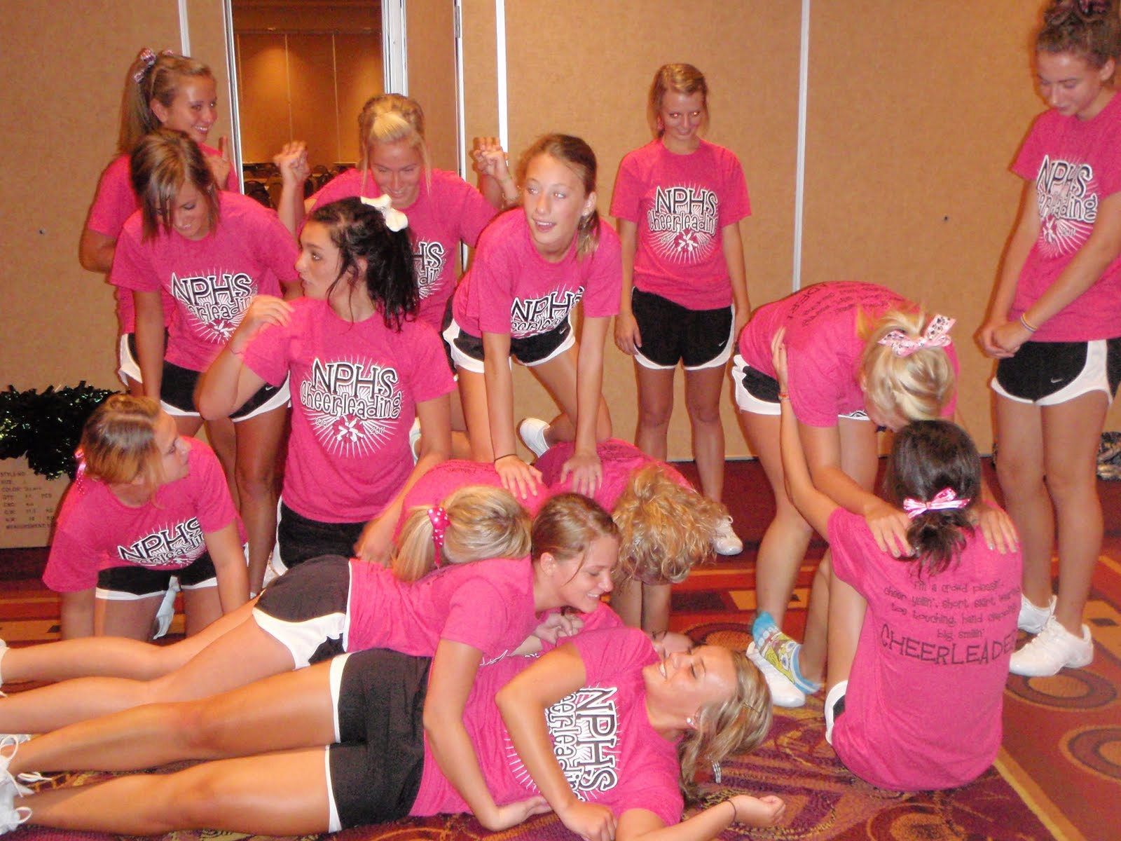North Platte High School Cheerleading: Camp Day 2