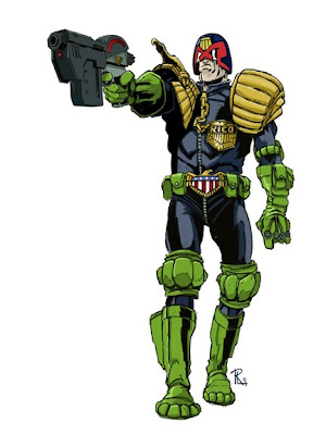 Rich Longmore: Judge Dredd RPG--Judge Rico