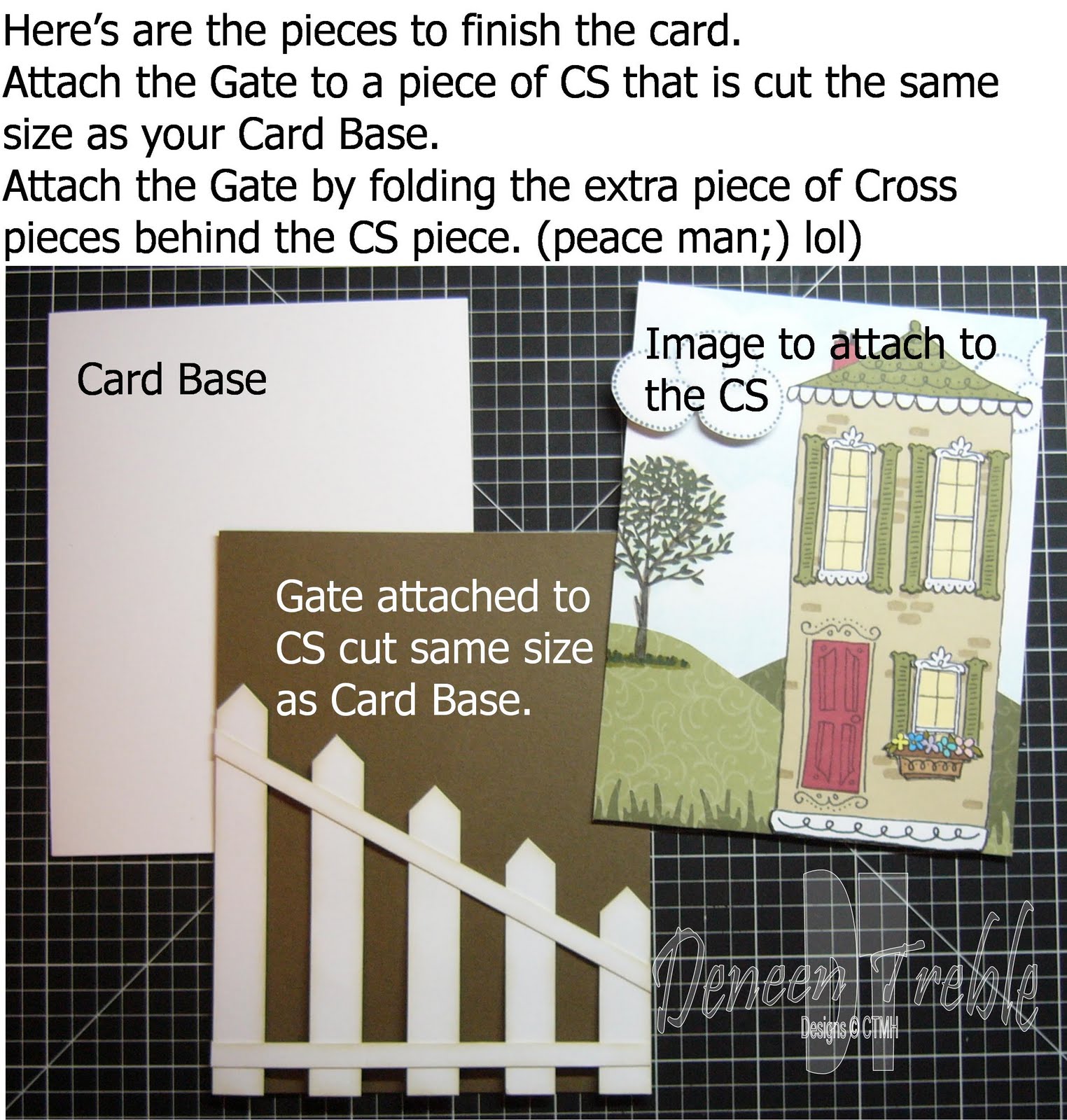 A Path of Paper: Cards With A Gate That Opens, w/ Tutorial!