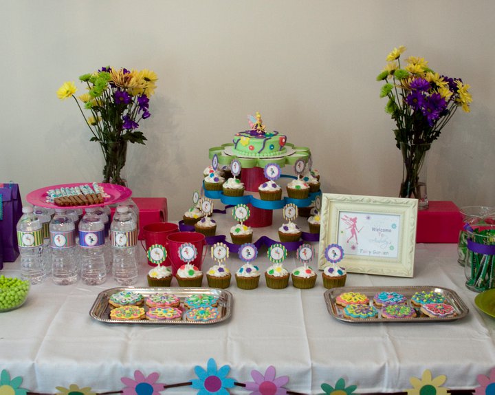 Crystal Keefer Designs: Tinkerbell and friends Fairy Dessert Table