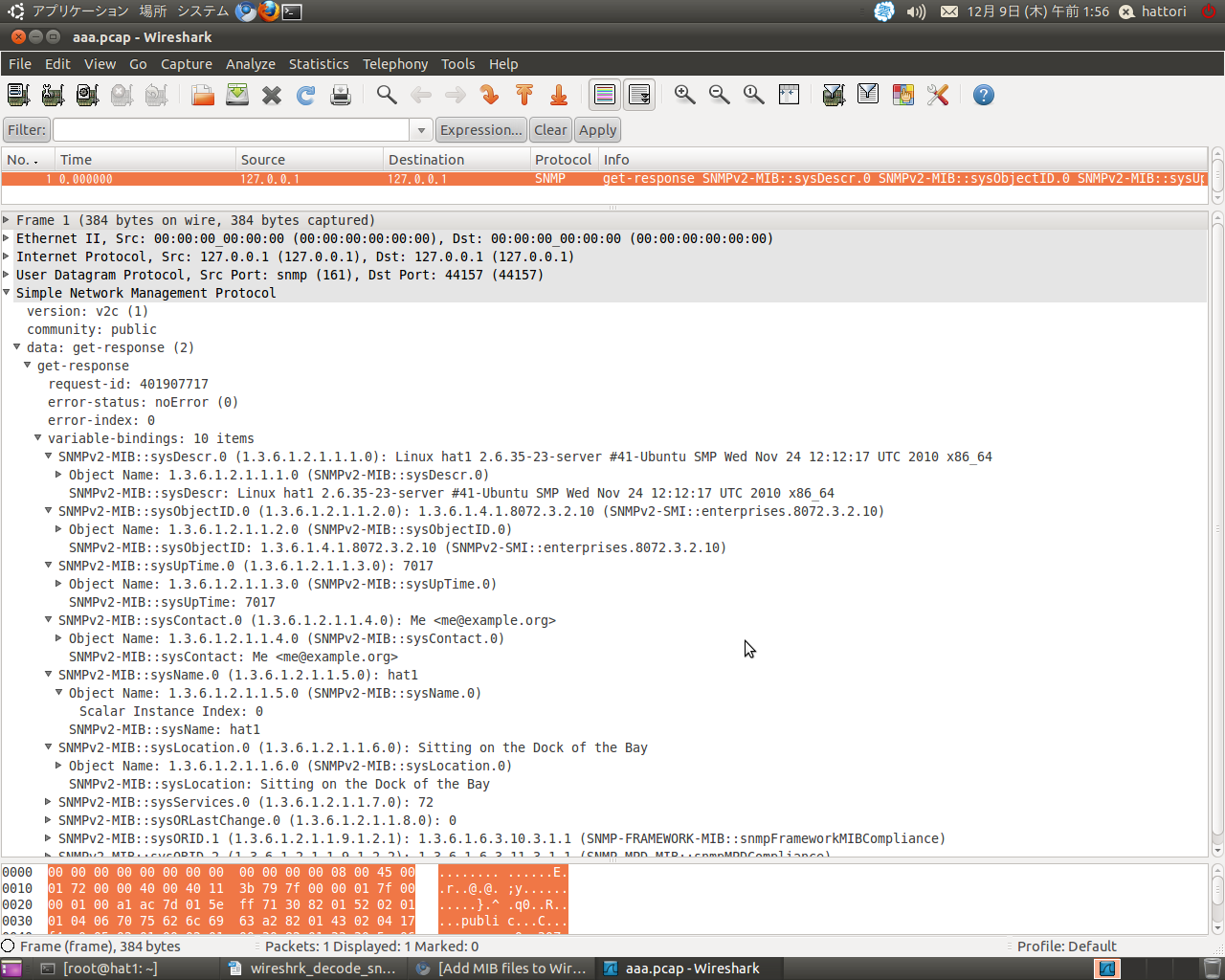Lost And Found For Me Wireshark How To Decode Snmp Packets With Mib Files