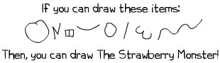 Fun4theBrain Chatter!: How To Draw: The Strawberry Monster