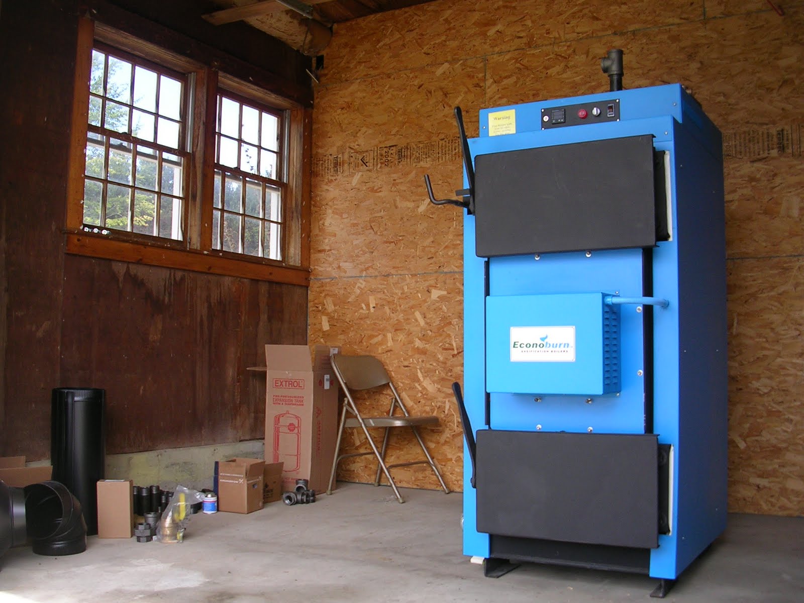 Supersede Convention!: the wood gasification boiler arrived! This ...