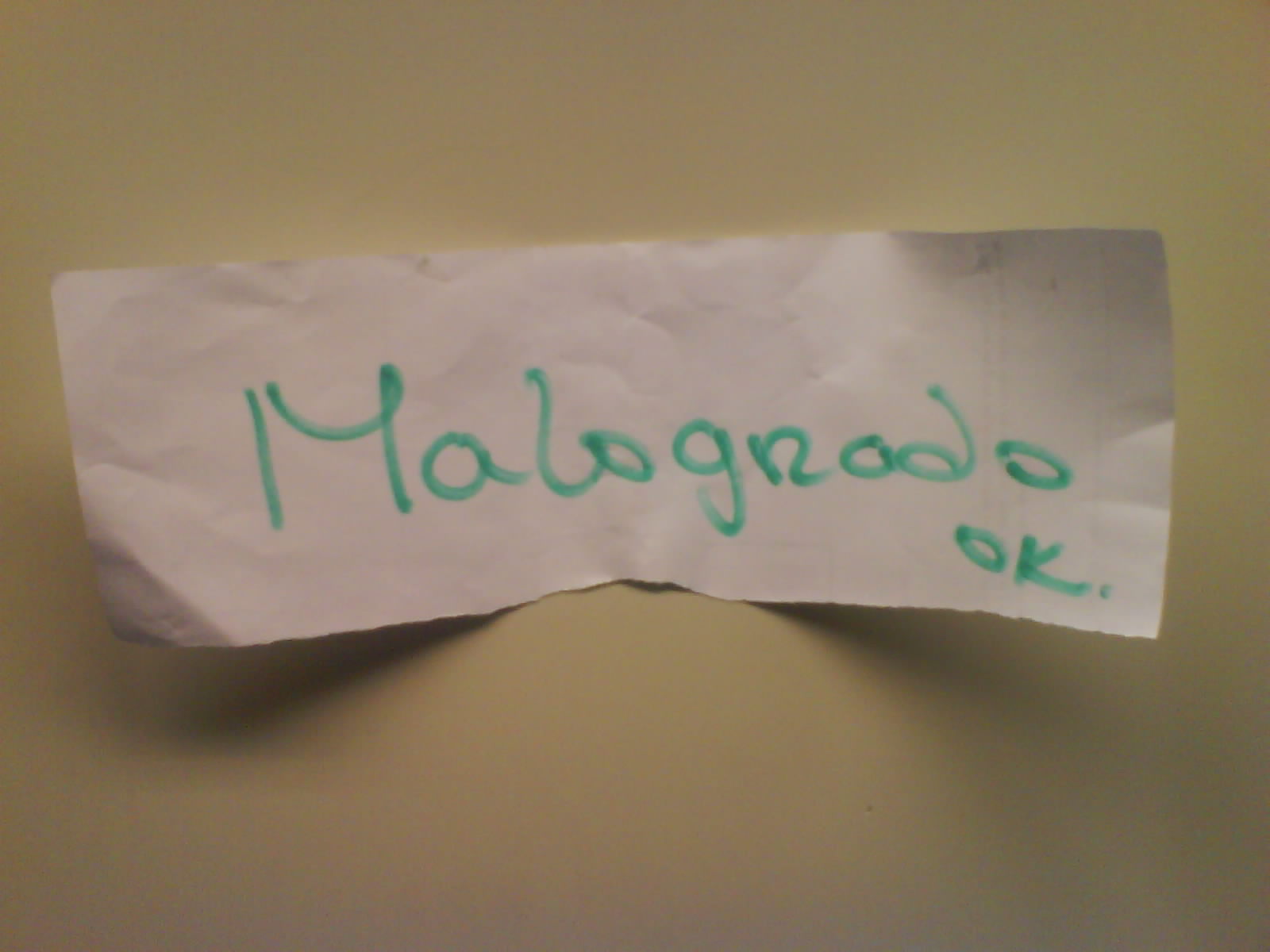 Abla la Caye: Malogrado