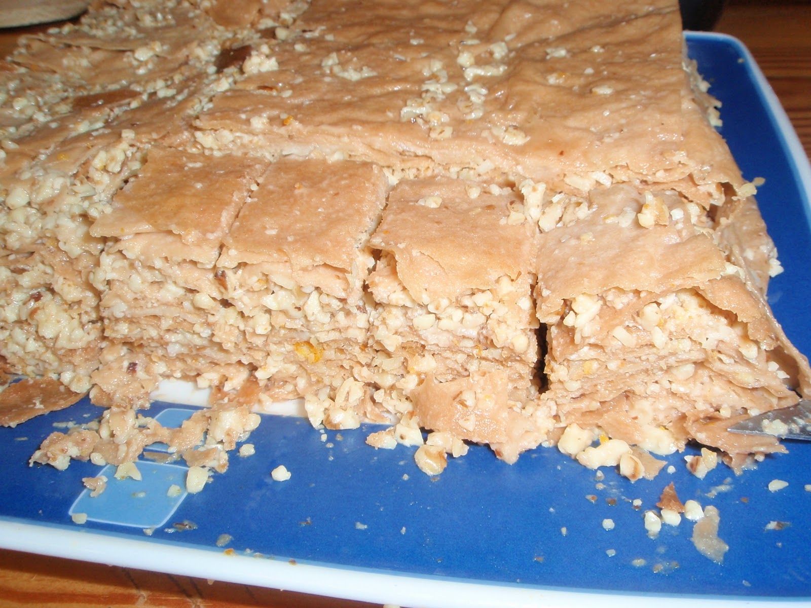 El recetario de Falina: Turte de Craciun (Tortas de Navidad)"Milhojas"