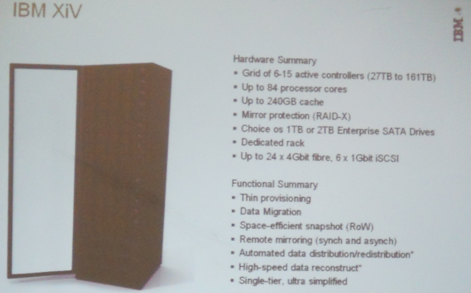 IBM XIV | Musings of Rodos