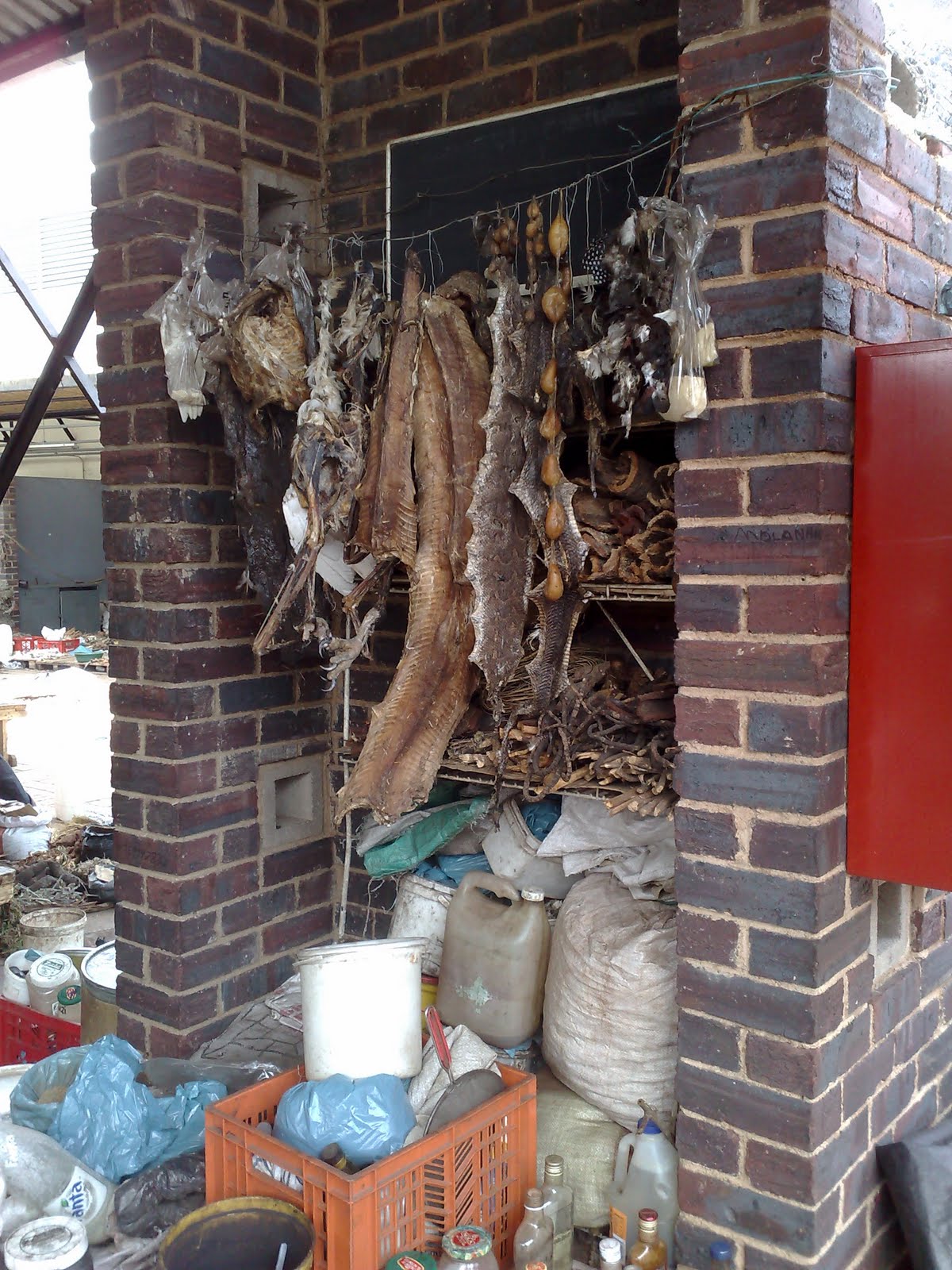 Barry M's Space: The Muti Market, Johannesburg, South Africa