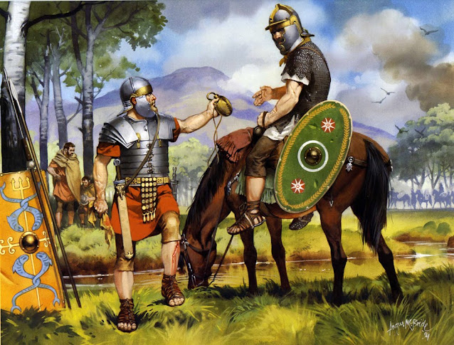 Soldati Romani del Tardo Impero: Legionari e cavaliere all'epoca di ...