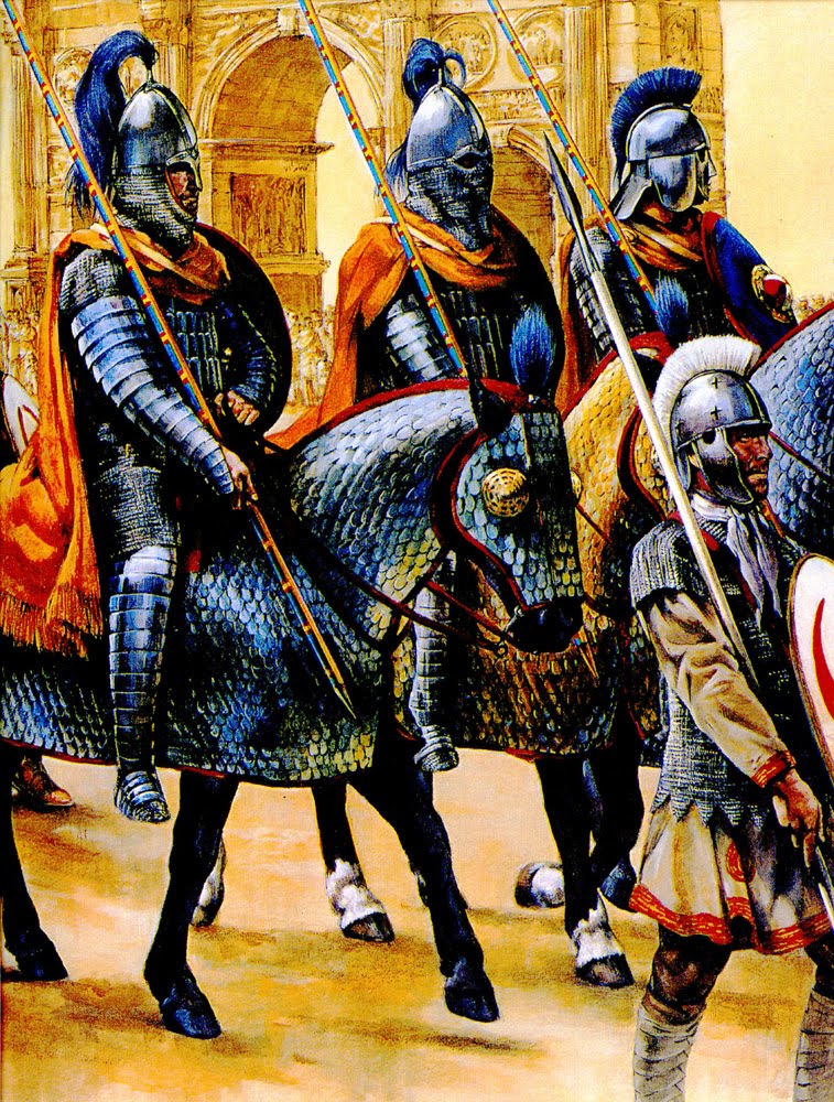 Soldati Romani del Tardo Impero: La Cavalleria Corazzata Romana ...
