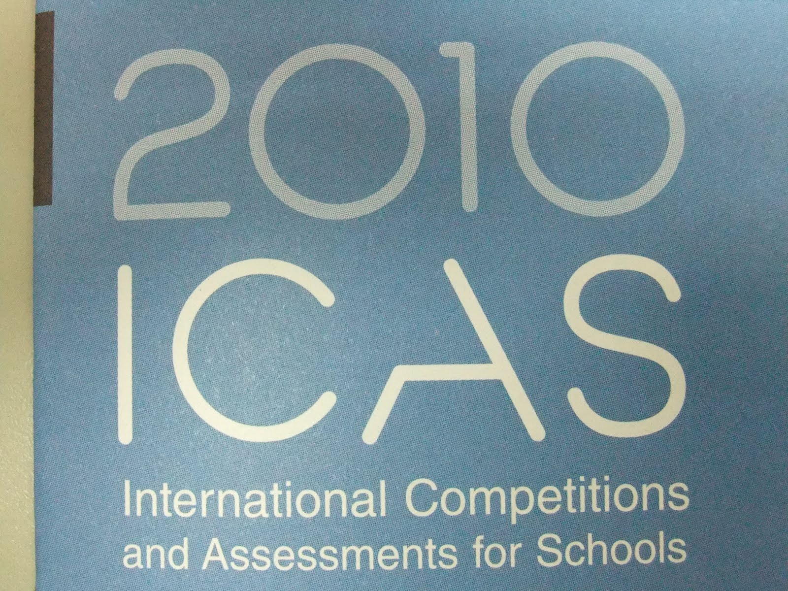 Science Department @ Henderson: UNSW ICAS 2010 - Preparation and Test