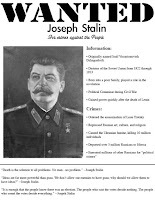 Travis's Totally Awesome Blog: Wanted Poster