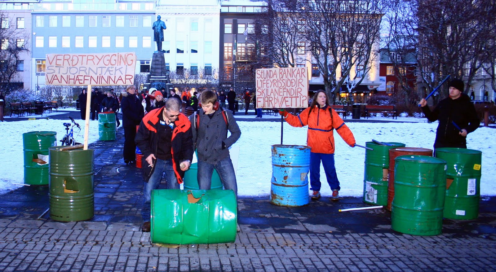 Iceland news and more,video and photos: Protest today in iceland ...