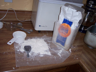 Jeanette's Kitchen: Flour Mess