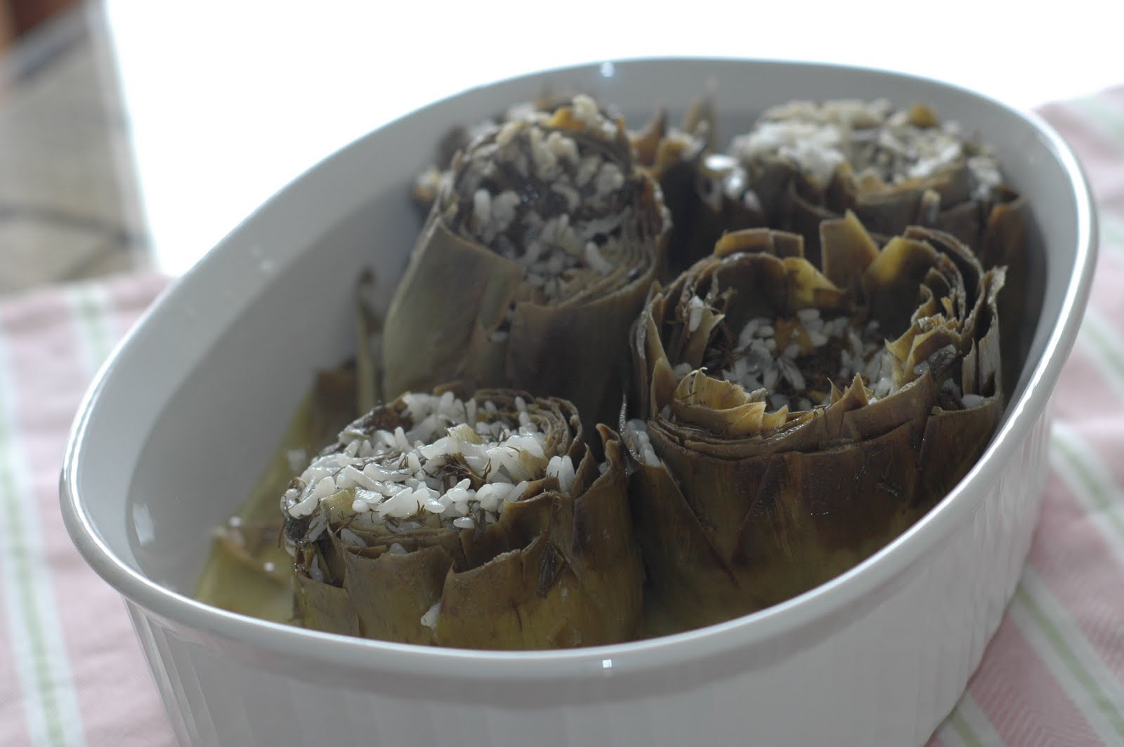 Zencefil: Enginar Dolması