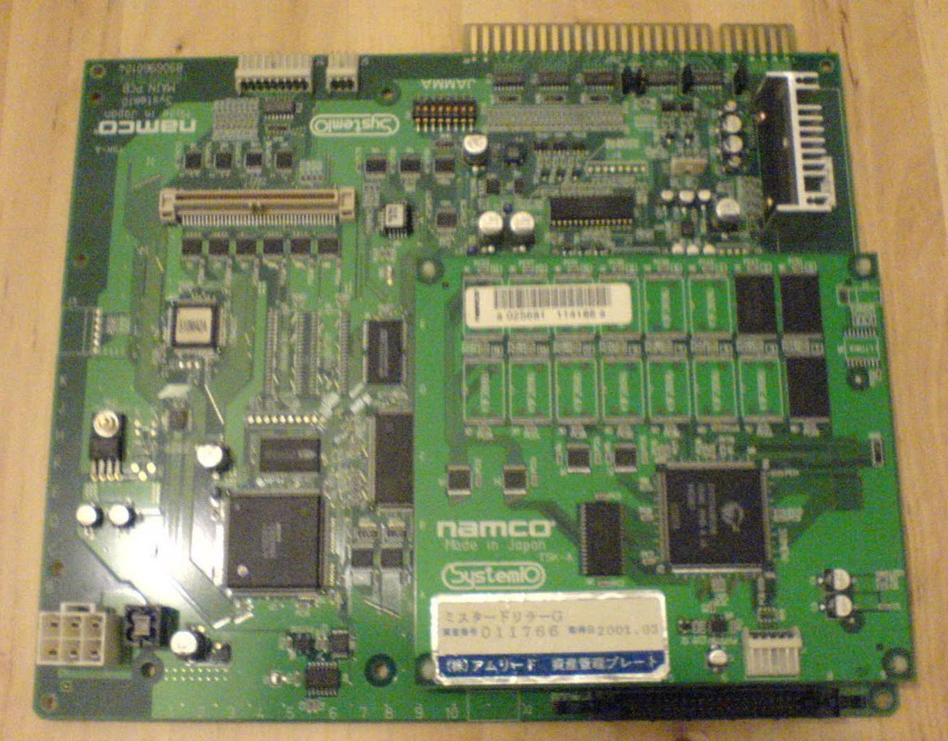 Random Arcade Shit: Mr Driller G PCB : Namco System 10 : Namco 2001