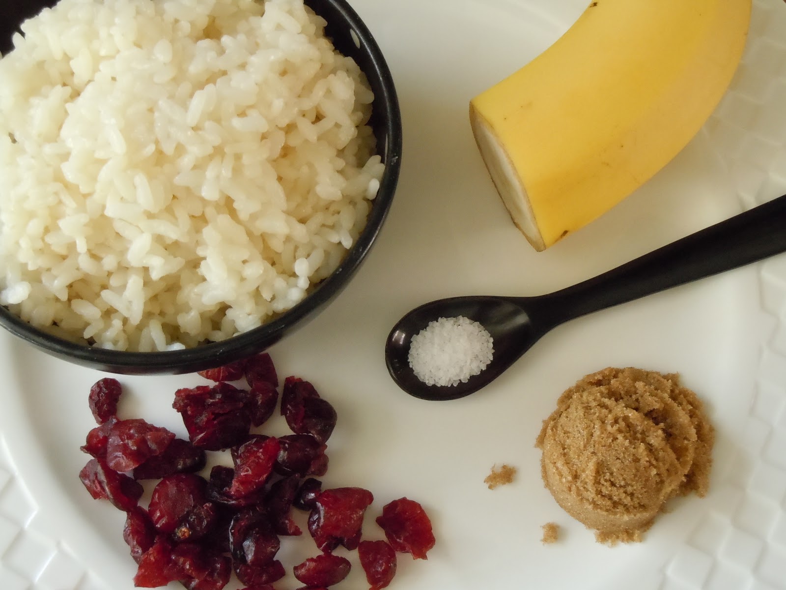 Cranberry-Banana Rice Porridge (Jjuk) ~ My Angel's Allergies