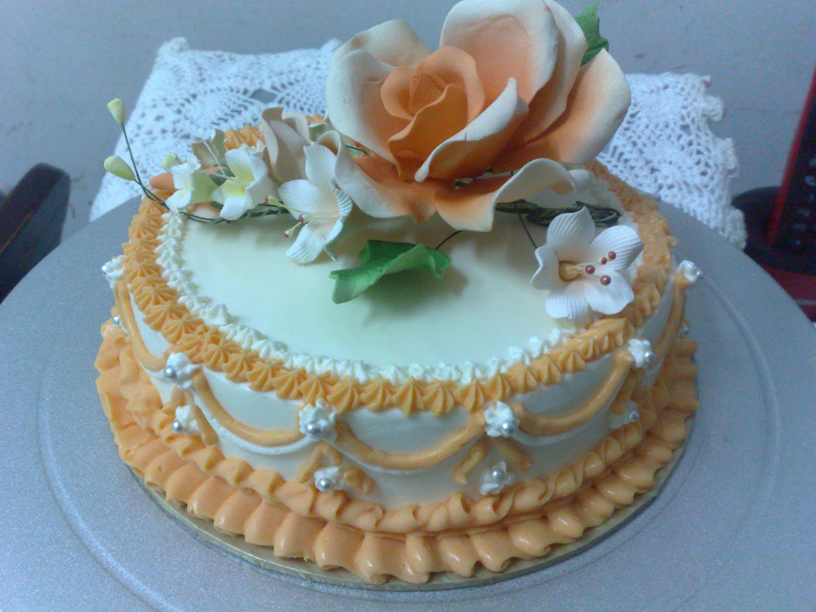 L'mis Cakes & Cupcakes Ipoh Contact : 012-5991233 : 2 Tier Wedding Cake ...