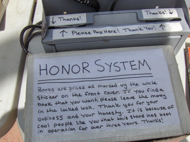 Both Ends of Dudley: Honor System Books